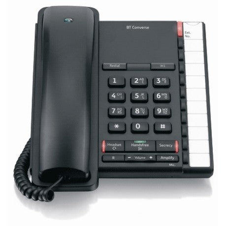 BT Converse 2200 Telephone - New - Black– Incom Telecoms Direct