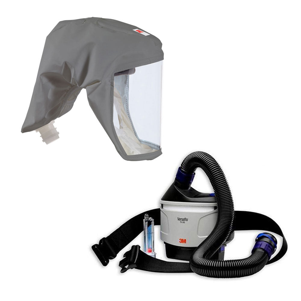 3M Versaflo TR-315UK+ Powered Air Starter Kit and S-333 Respirator Hood ...