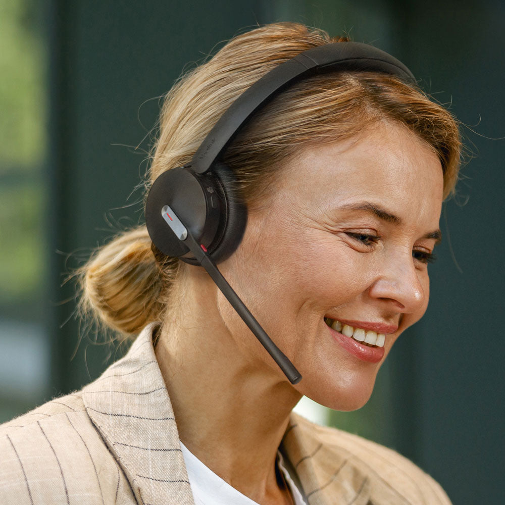 Yealink WH64 Mono Teams DECT Hybrid Wireless Headset– Incom Telecoms Direct